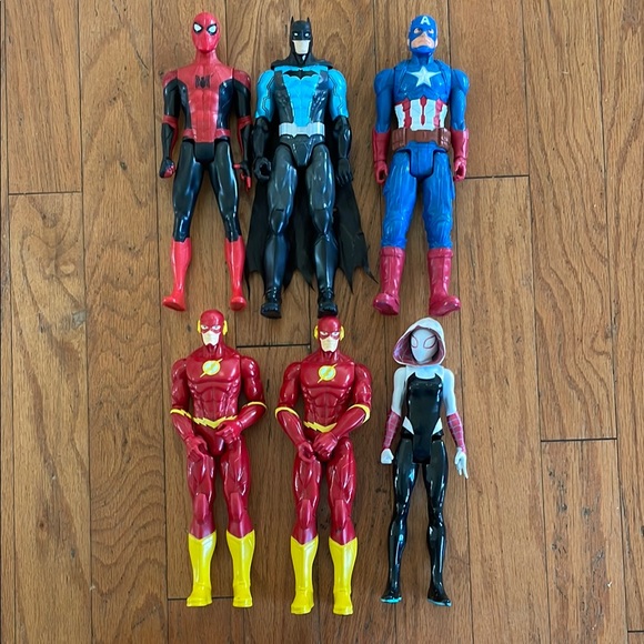 Toys | Superhero Action Figure Set | Poshmark